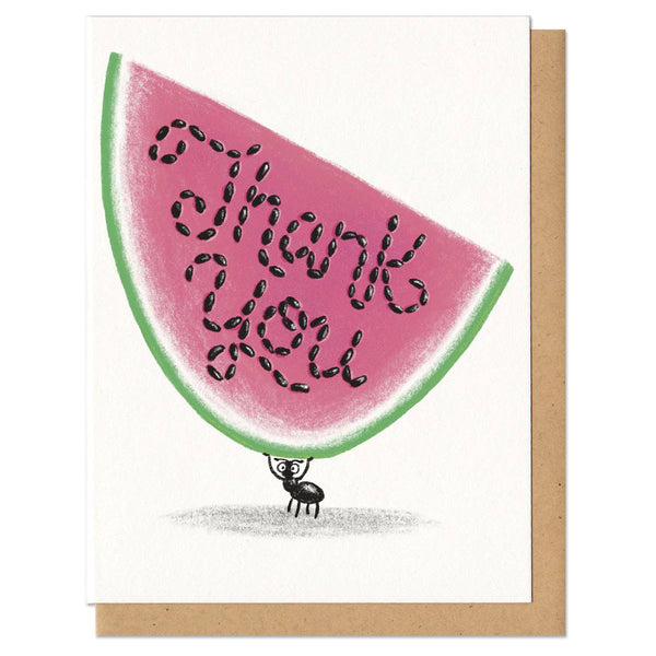 Thank You Watermelon Greeting Card - Studio 205